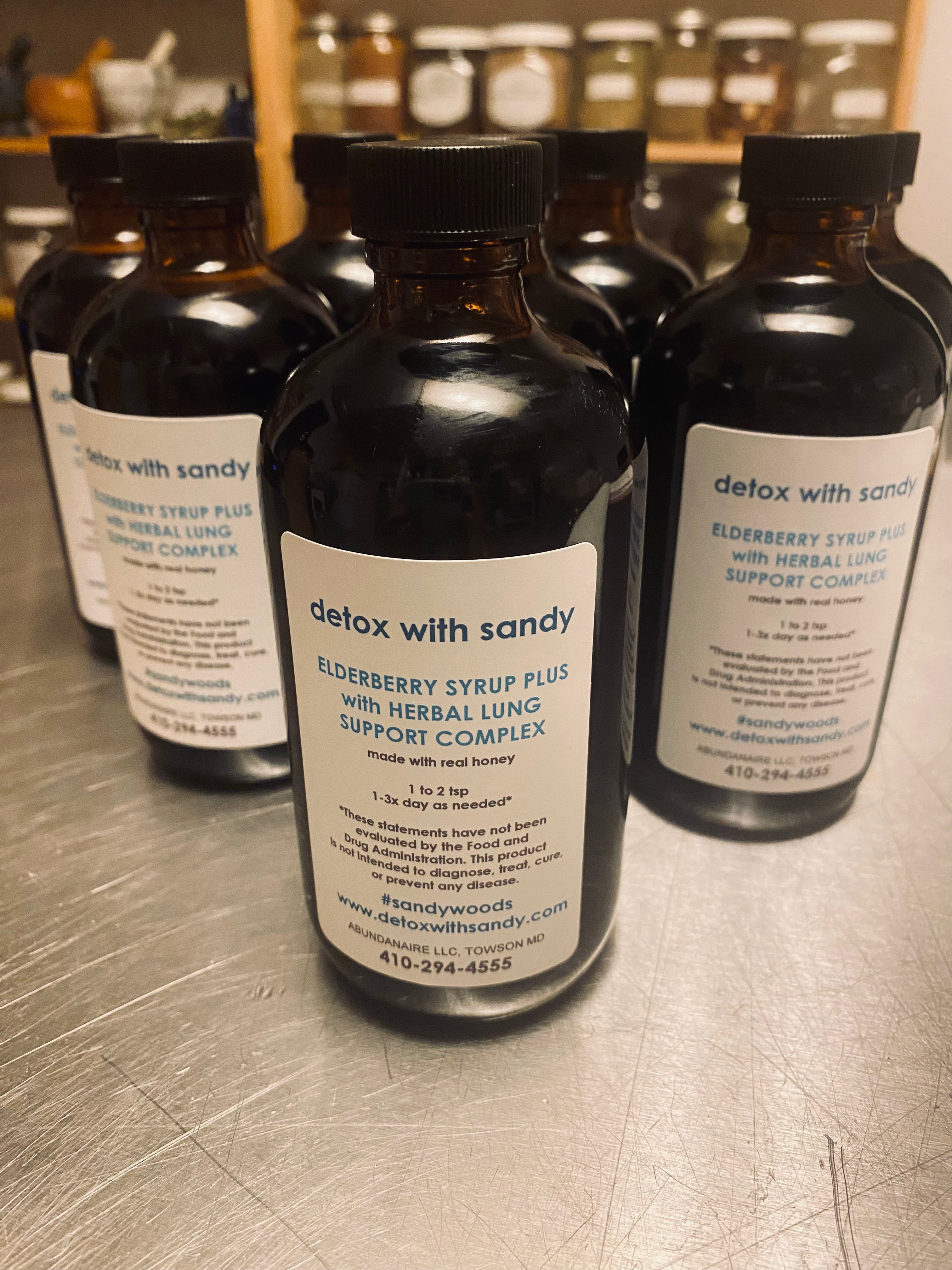 Elderberry Syrup Plus* – Detox With Sandy